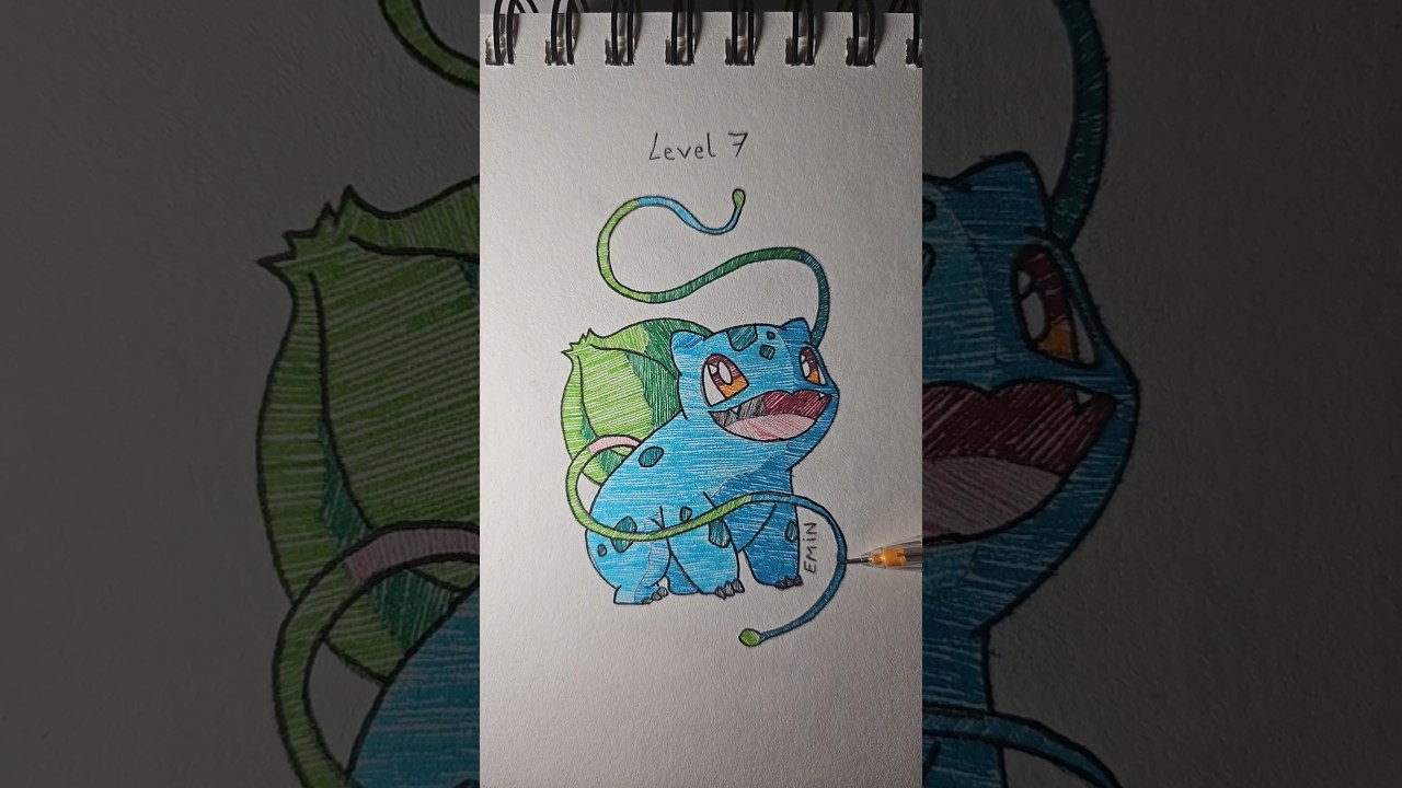 Drawing #bulbasaur |Level 0 -7|