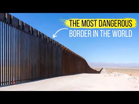 The US - Mexico border explained