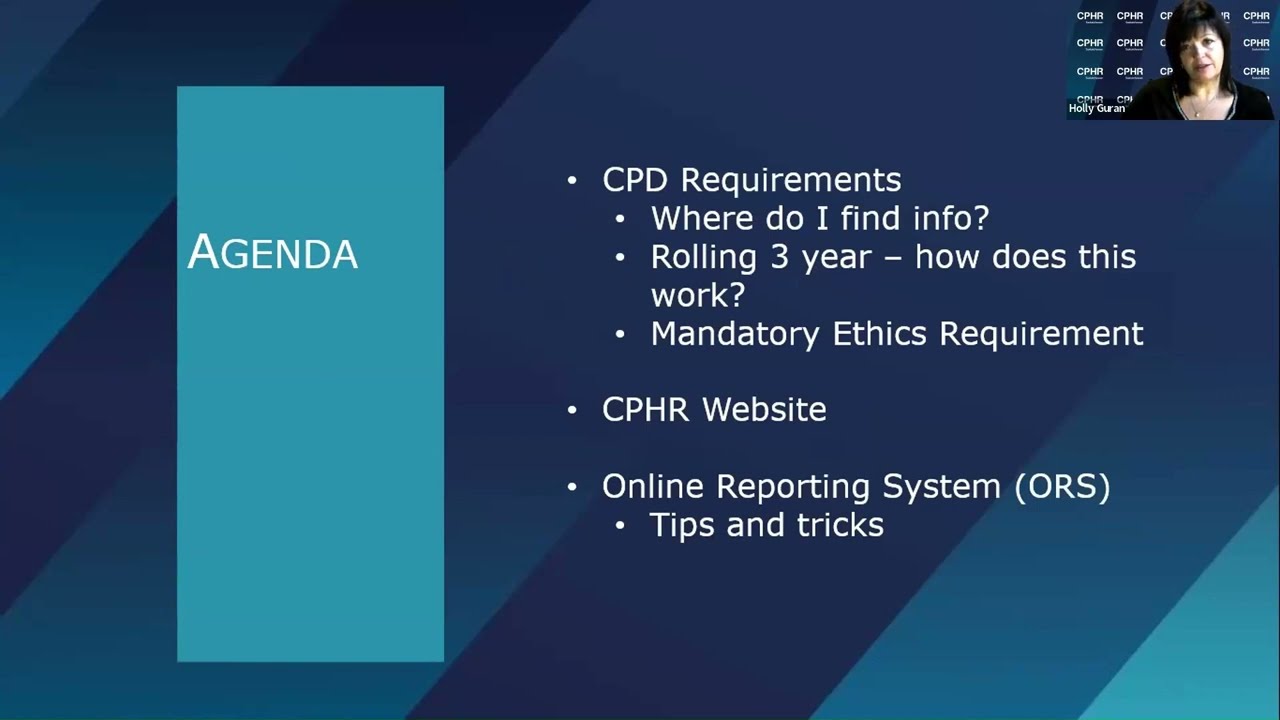 CPD Requirements Video  - Oct 2023