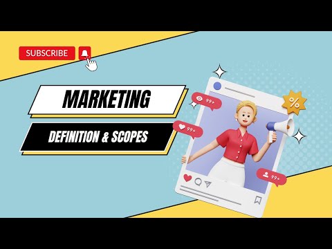 Definition of Marketing| Scope of Marketing| Explanation in Tamil