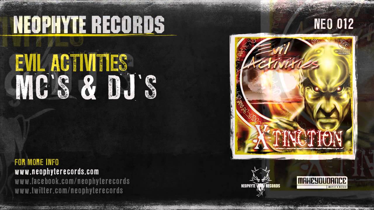 Evil Activities - MC's & DJ's (NEO012) (2001)