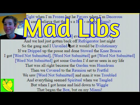 Funny Stories (Mad Libs) With Mad Takes