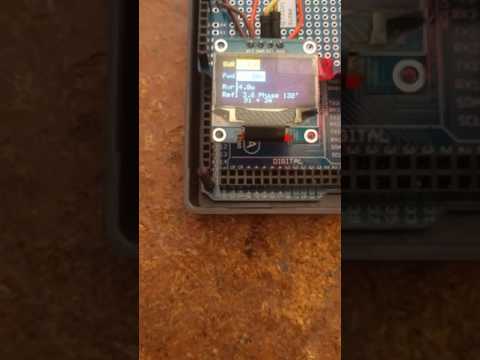 Display demo for an SWR meter I'm building