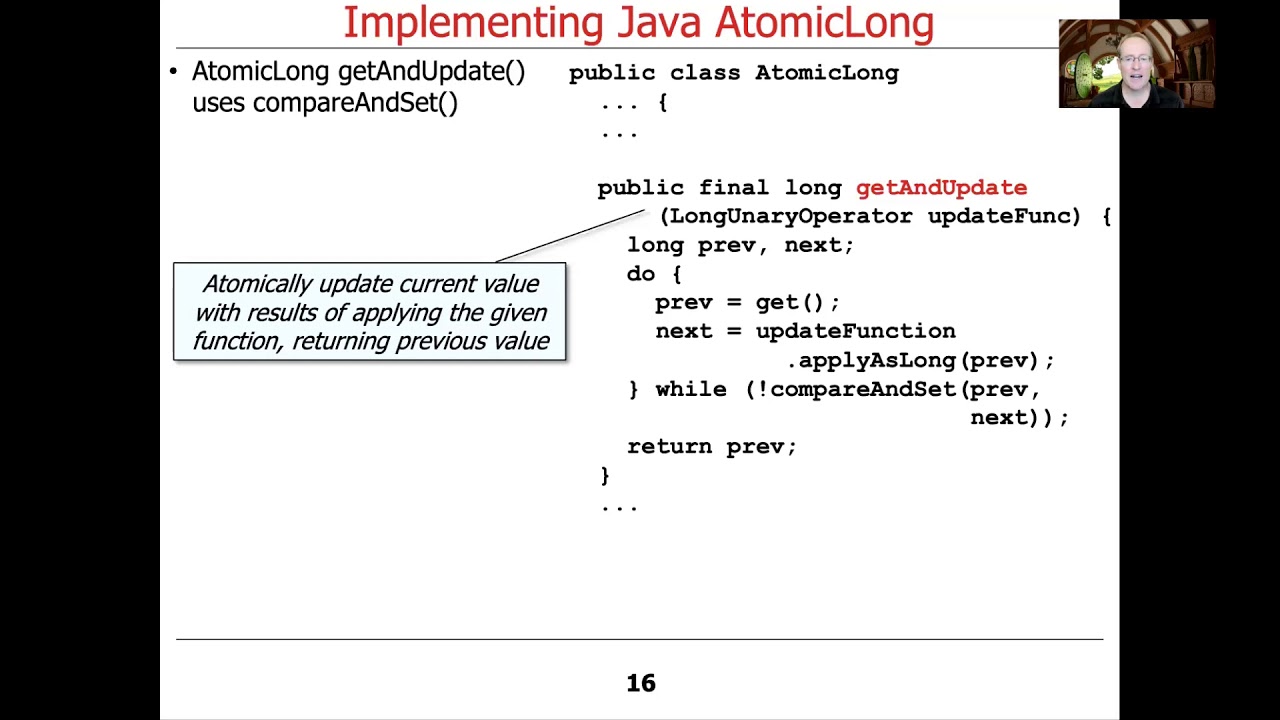 Implementing Java AtomicLong & AtomicBoolean