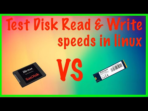 Linux Wednesday's # 33 Test disc speeds in Linux.