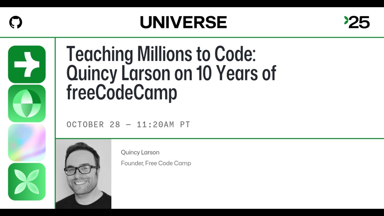 Teaching Millions to Code: Quincy Larson on 10 Years of freeCodeCamp