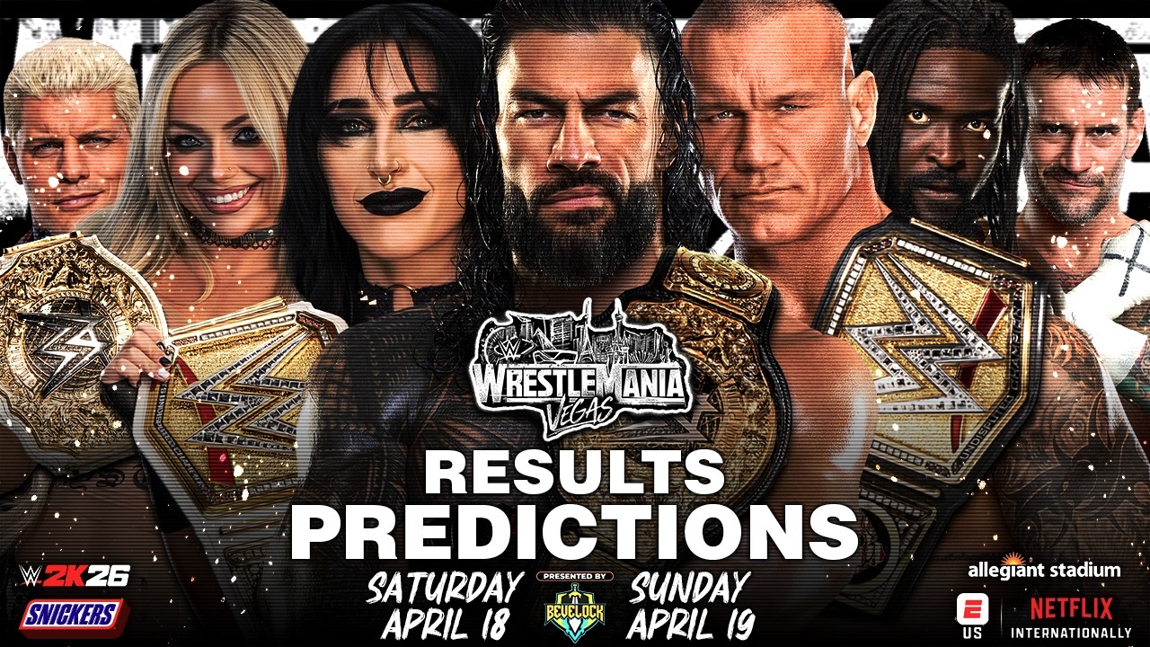 WrestleMania 42 : Programme complet des combats et tous les résultats ...