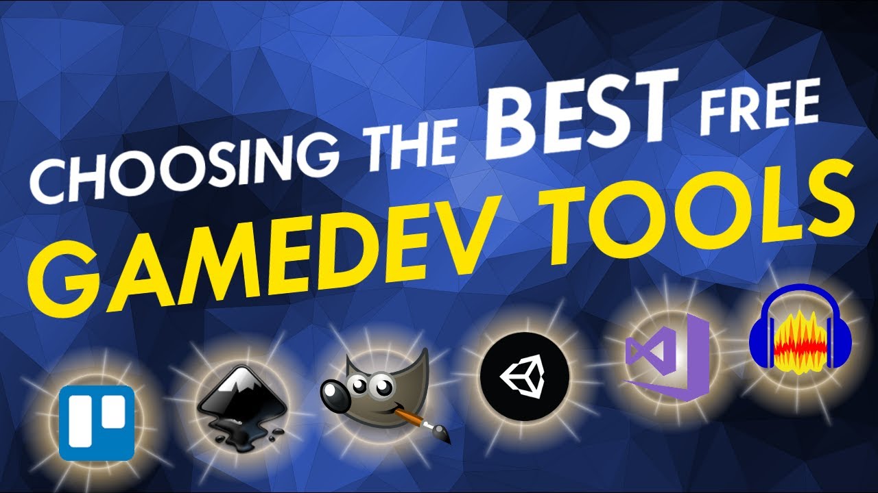 Tools I use for game development // Best free game development software