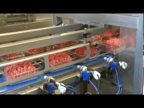 Tramper S-460 | tray sealing line for minced meat