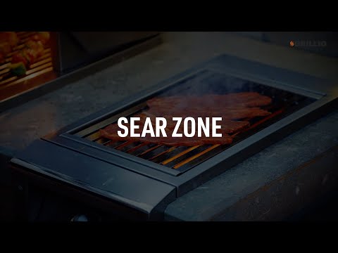 Alfresco Sear Zone Explained | Pro-Level Searing Power at Grillio.com