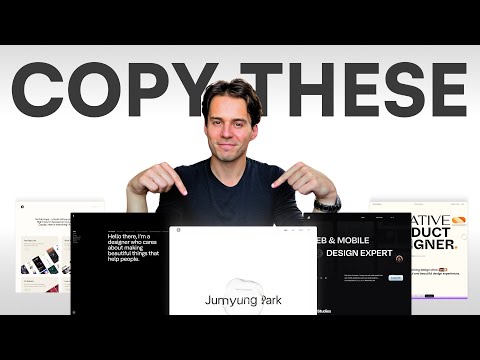 5 UX/UI Portfolios You SHOULD Copy