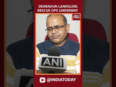 #DehradunLandslide: Rescue Teams Deployed, Workers Trapped or Swept Away | Official Update #shorts