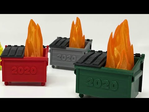 So 2020: Dumpster fire-themed toys