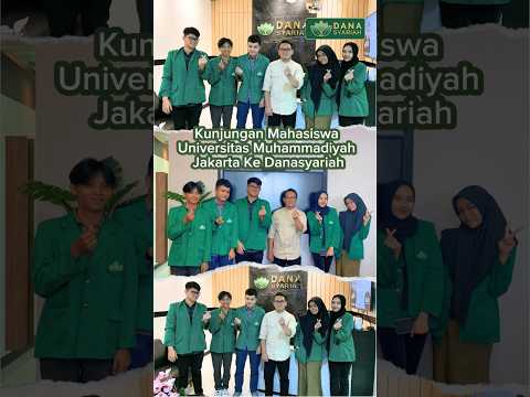 Kunjungan mahasiswa UMJ di Danasyariah🤩💚 #ayohijrahfinansial #temansyariah #fyp #umj #mahasiswa