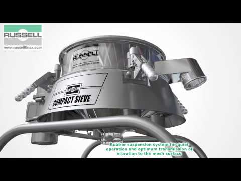 Vibratory screener - Russell Compact Sieve®