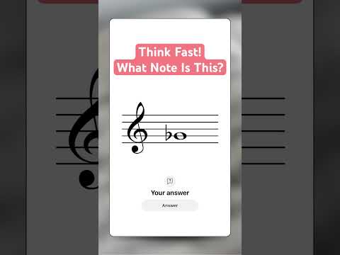 Treble Clef Notes Quiz 1 #quiz #musicquiz #musictheory