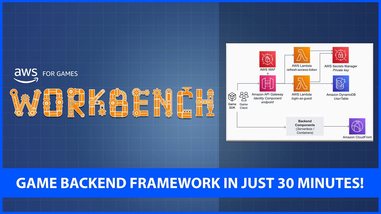 AWS for Games Workbench: Build your game backend framework in under 30 min!