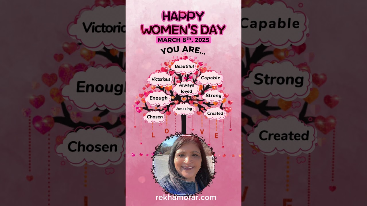 ❤️Happy International Women's Day!  #InternationalWomensDay #WomensDay2025 #EmpoweredWomen #DreamBig