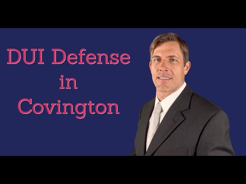 Covington DUI Attorney: Barkemeyer Law Firm