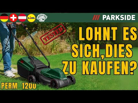ELEKTRO-RASENMÄHER Parkside PERM 1200 DEUTSCHLAND DEUTSCH SWITZERLAND AUSTRIA LIDL