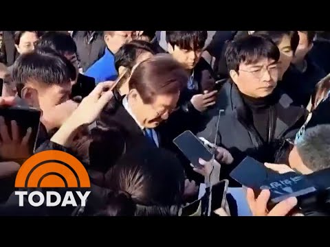 South Korea’s opposition leader survives assassination attempt