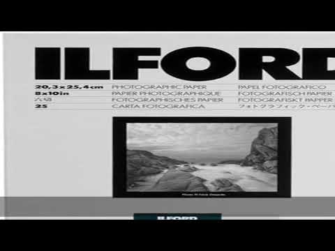 Ilford Multigrade IV RC Deluxe Resin Coated VC Paper, 8x10-Inches, 25-Pack (Pearl) (3 Pack)