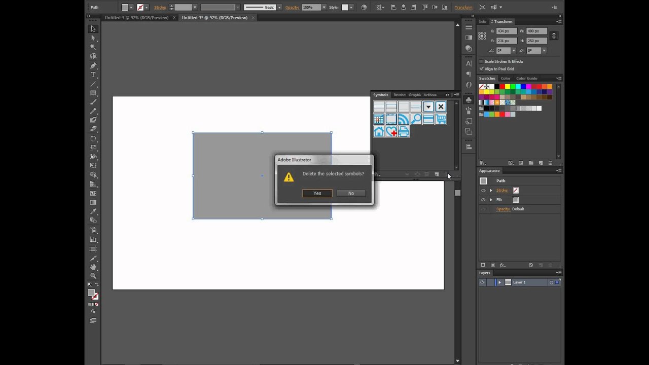 Illustrator align to pixel grid trouble