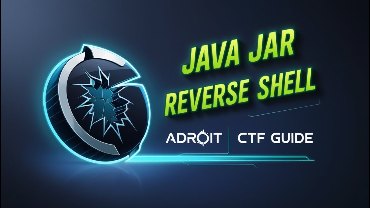 Java JAR Reverse Shell | Adroit CTF Guide