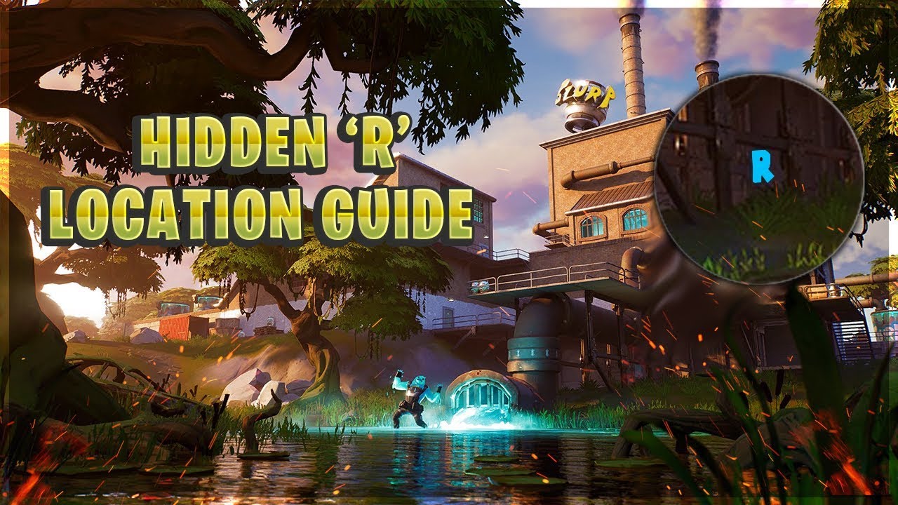 Search Hidden R Found In The Forged By Slurp Loading Screen Location Guide