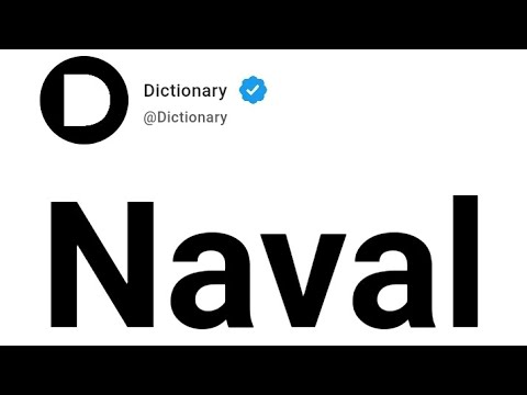 Naval Meaning In English