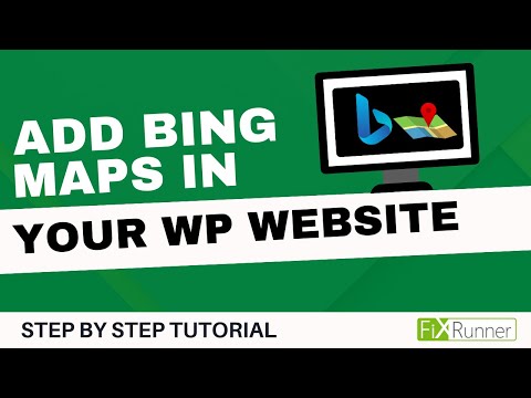 How To Add Bing Maps To Your WordPress Website
