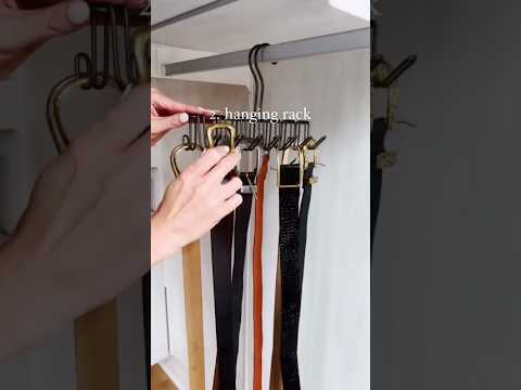 3 Ways to Organize your belts|| Today's Gentleman||Men's Fashion||