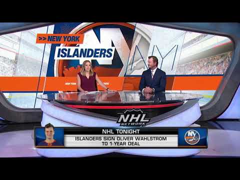 Islanders sign Wahlstrom to one-year contract