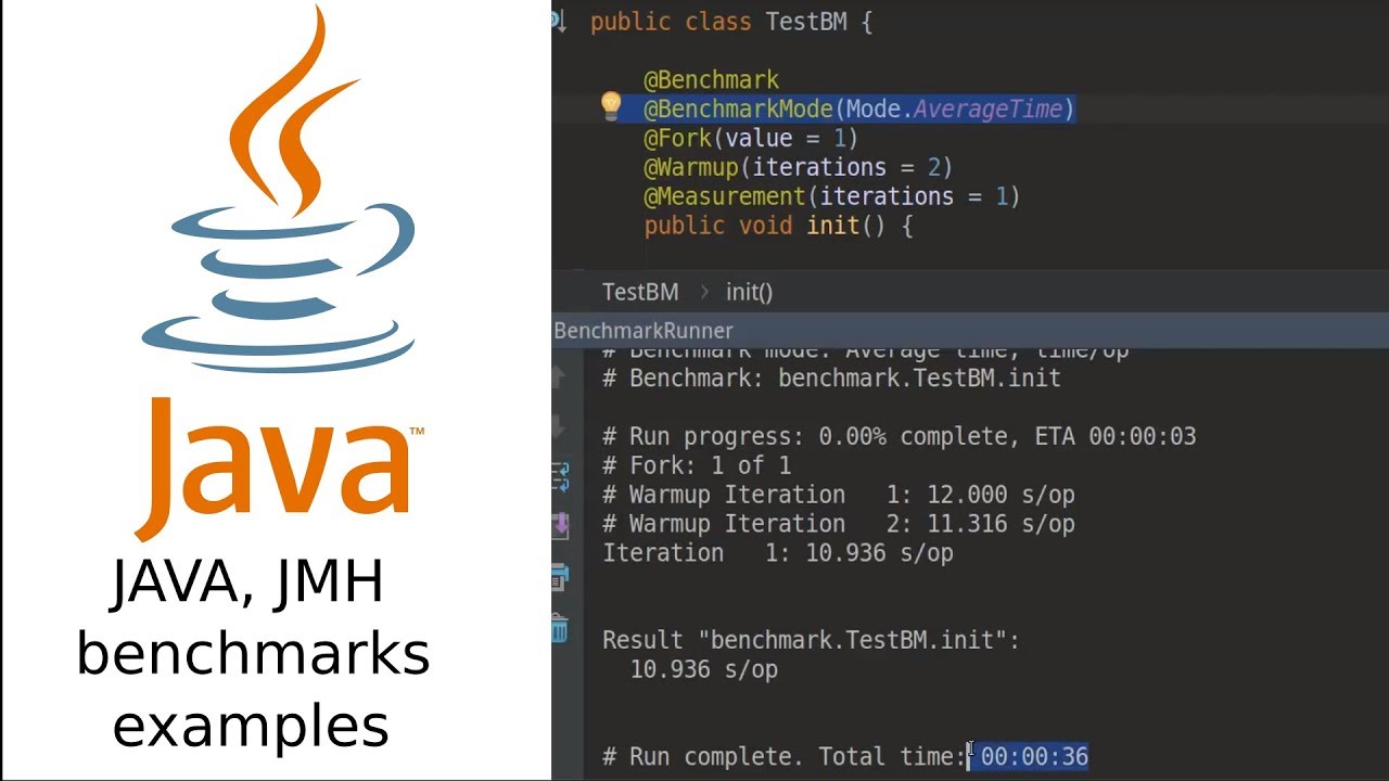 java benchmarks examples