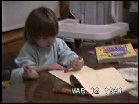 We Discover Anna Is Left-Handed :)