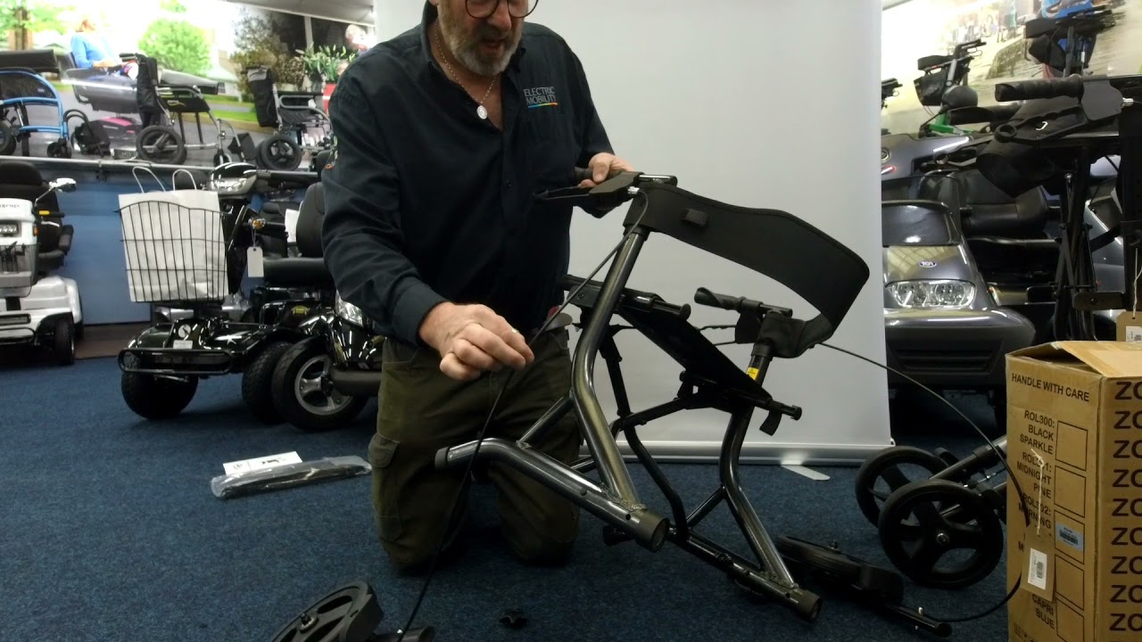 How to Assemble a Mobility Walker or Mobility Rollator