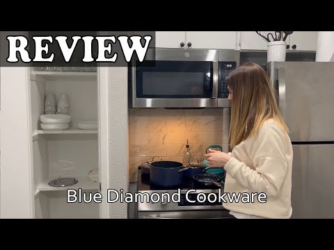 Blue Diamond 20 Piece Cookware and Bakeware Set REVIEW
