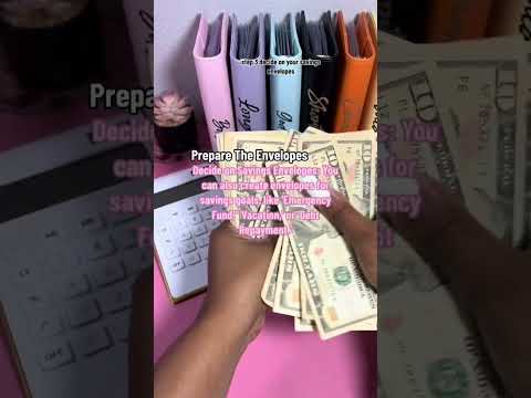 How to start cash stuffing #savingmoney #cashstuffingforbeginners #budgeting #cashbudgetingmethod
