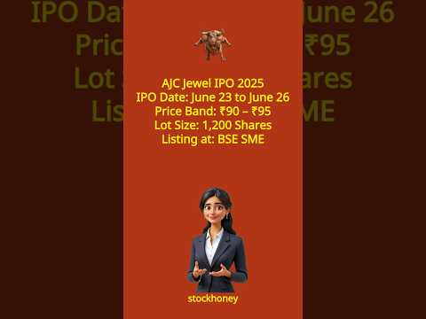 Upcoming BSE SME IPO | AJC Jewel IPO 2025 | Price, Dates, Review & Financials