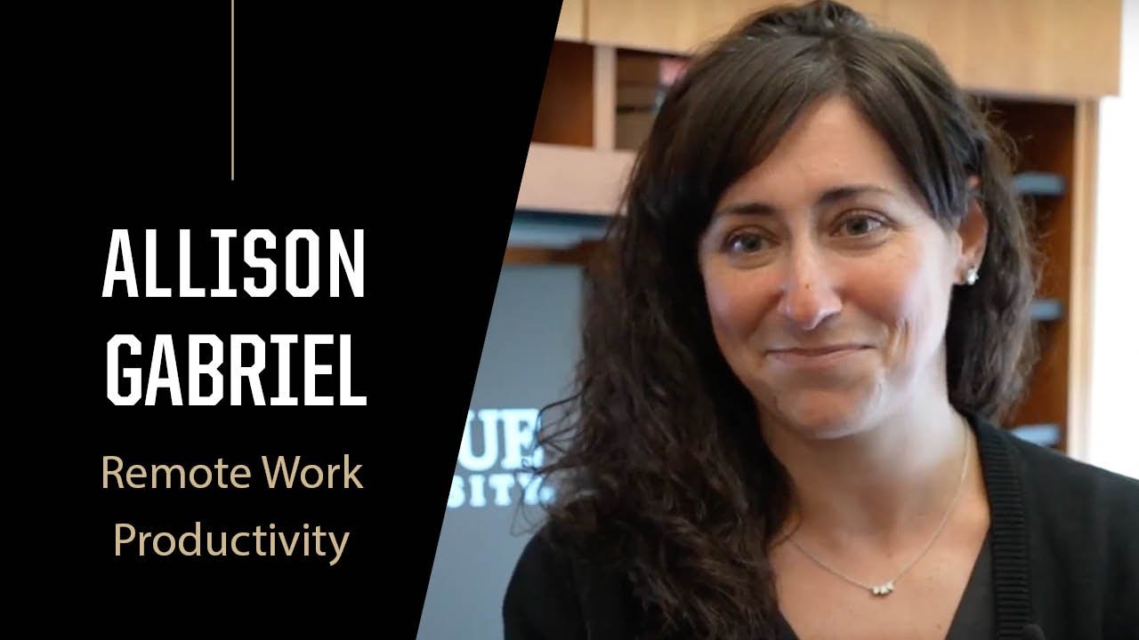 Purdue Expert: Remote Work Productivity