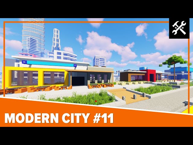 Modern Restaurants Minecraft Map