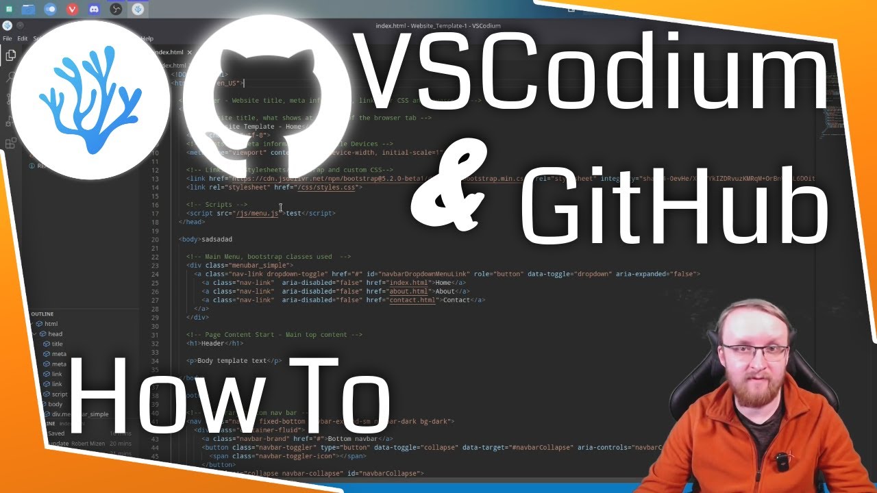 VSCodium / VSCode & GitHub Setup