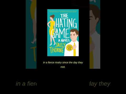 The Hating Game under 1 minute. #booktube #thehatinggame #booktok