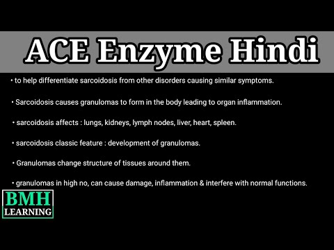 ACE Enzyme Kya Hota Hai | AngiotensIn Converting Enzyme |