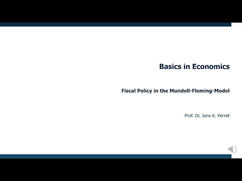 Effects of Fiscal Policy in the Mundell-Fleming-Model