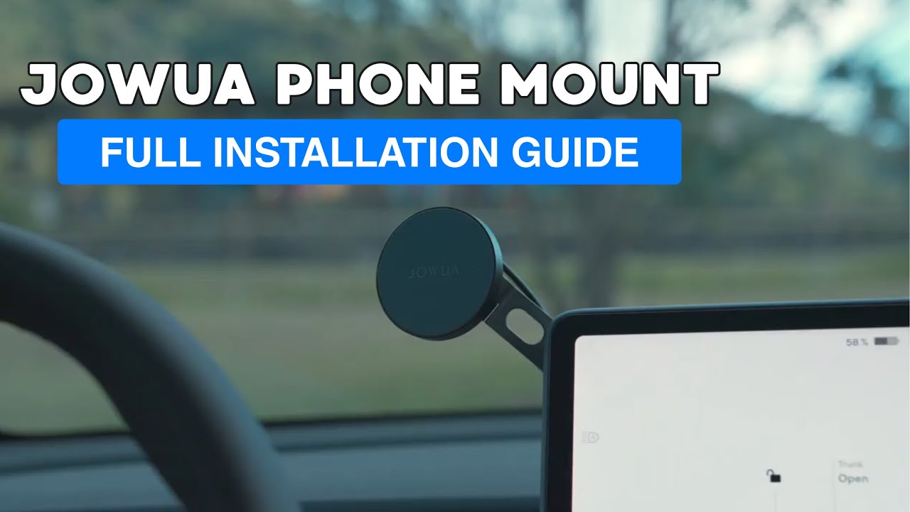 Jowua Phone Mount | Installation Guide