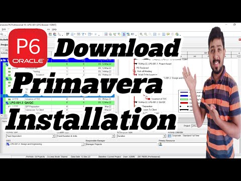 How to Downlaod Primavera P6 Free||Primavera P6 Download Free