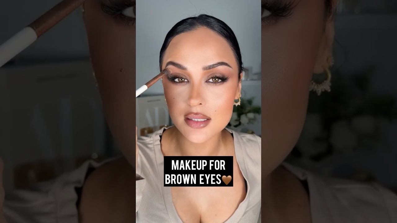 Makeup For Brown Eyes l Christen Dominique