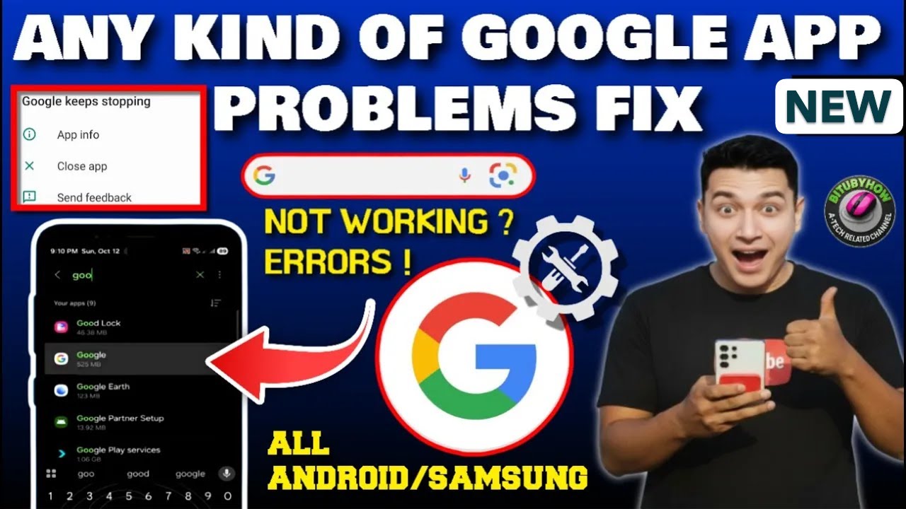 Google App Problems Samsung/Android || Google Search Not Working || Google Has Stopped [Fixed]