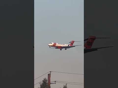 Erickson Aero Tanker | MD-87 | arrival from the Rum Rivers fire